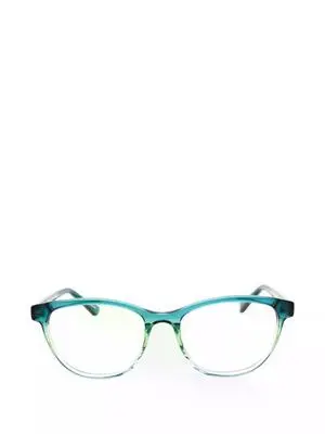 Juicy Couture Gradient Effect Round Frame Eyeglasses - Blue