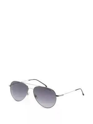 Carrera Eyewear Aviator Sunglasses With Double Bridge - Grey