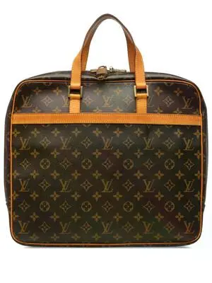 LOUIS VUITTON 2008 Monogram Pegase Porte Documents Business Bag - Brown