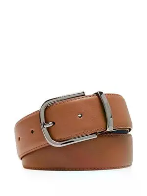 LANCEL Aristide Reversible Adjustable Belt - Brown