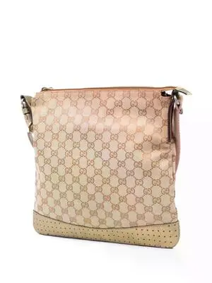 Gucci 2016-2026 Gg Canvas Web Crossbody Bag