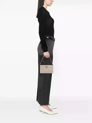 Prada 2013-2026 Mini Saffiano Lux Shoulder Bag