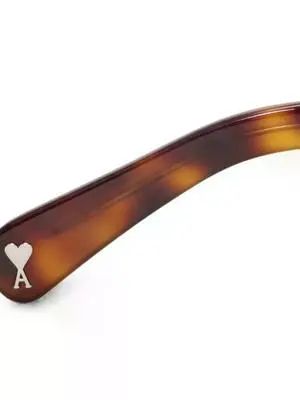 AMI Paris Acetate Sunglasses - Brown