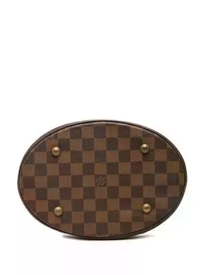 LOUIS VUITTON 2001 Damier Ebene Marais Bucket Bag