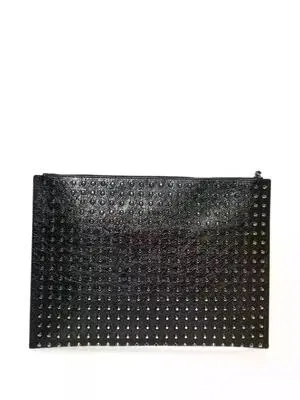 John Richmond Stud-embellished Clutch Bag