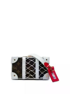 LOUIS VUITTON 2020 Nba Monogram Soft Trunk Phone Bag Crossbody Bag