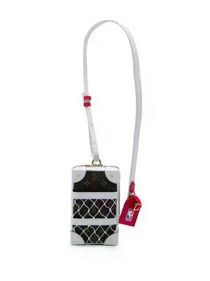 LOUIS VUITTON 2020 Nba Monogram Soft Trunk Phone Bag Crossbody Bag