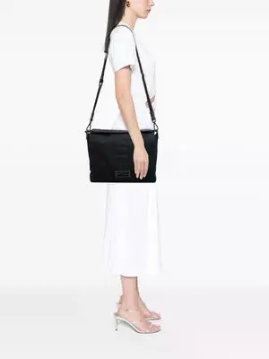 Fendi 2010-2026 Nylon Baguette Messenger Bag Satchel