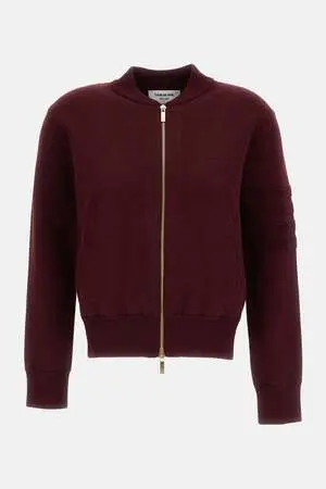 Thom Browne Bomber 4-bar In Maglia Milano E Ottoman