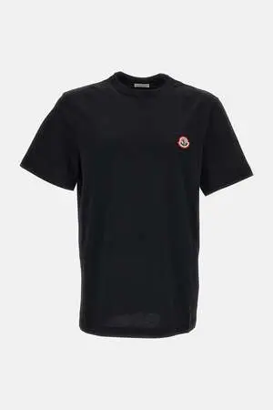Moncler T Shirt Logo - Nero