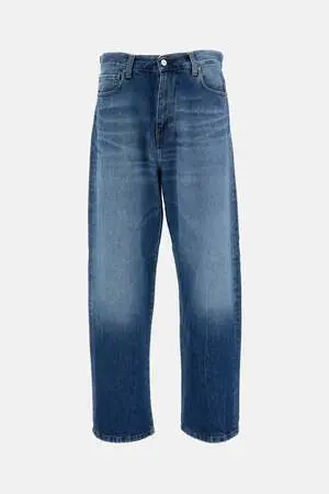 Carhartt Work In Progress Pantaloni Landon 'robertson' Denim - Blu