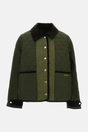 Barbour Ainsdale Quilted Patchwork Jacket - Verde