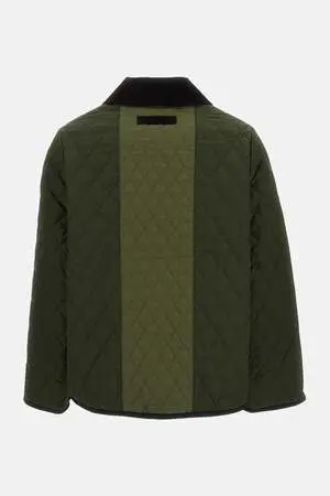 Barbour Ainsdale Quilted Patchwork Jacket - Verde