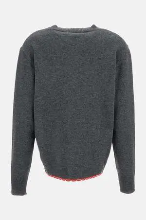 Stella McCartney Maglia In Lana Crochet Heart