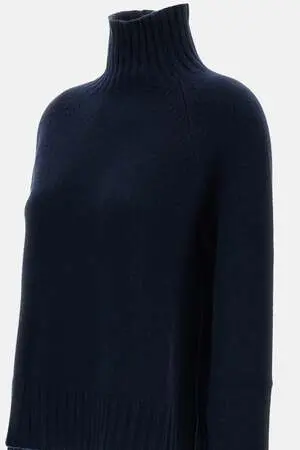 Max Mara Maglia Boxy Dolcevita In Lana E Cashmere
