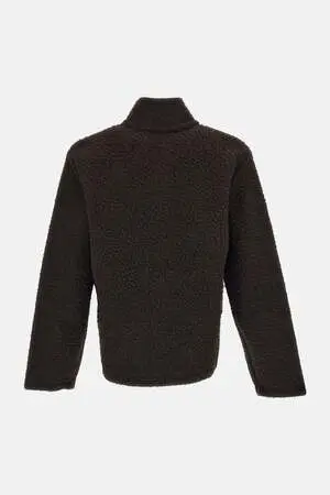 Moncler Felpa A Collo Alto Con Logo