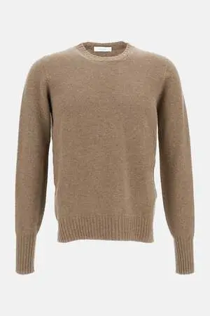 DRUMOHR Maglione Girocollo Rasato Tubico - Beige