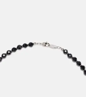 VIVIENNE WESTWOOD Messaline Embellished Choker Necklace