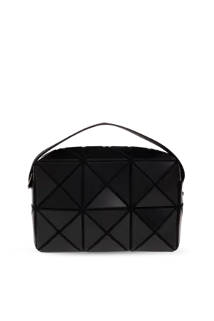 Issey Miyake Geometric Paneled Top Handle Bag - Black