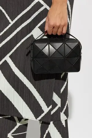 Issey Miyake Geometric Paneled Top Handle Bag