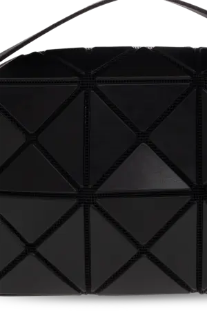 Issey Miyake Geometric Paneled Top Handle Bag