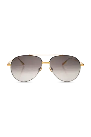Linda Farrow Marcelo’ Sunglasses - Gold