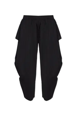 Issey Miyake Wide-leg Pleated Trousers