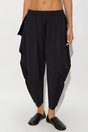 Issey Miyake Wide-leg Pleated Trousers