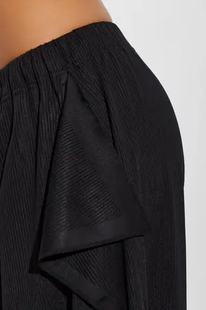 Issey Miyake Wide-leg Pleated Trousers