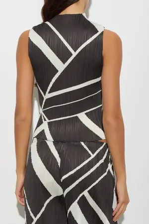 Issey Miyake Pleated Top