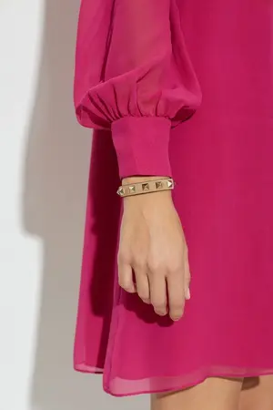 Valentino Garavani Suede Bracelet With Studs
