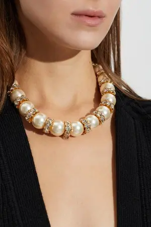 Valentino Garavani Necklace With Swarovski Crystals