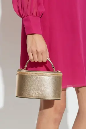 Valentino Garavani Leather Bag With Logo