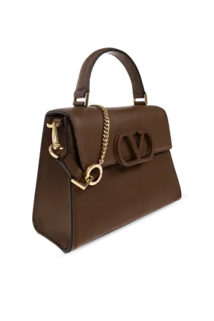 Valentino Garavani Leather Bag With Logo