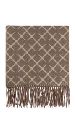 BY MALENE BIRGER Wool Scarf ‘ortega - Brown