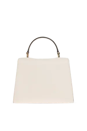 Valentino Garavani Leather Bag With Logo Finished With Crystals