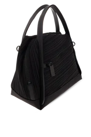 Issey Miyake Textured Pleated Handheld Bag