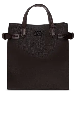 Valentino Garavani Leather Bag With Logo