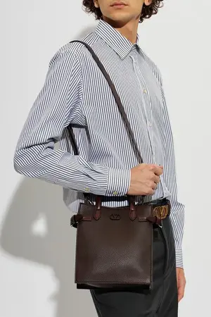 Valentino Garavani Leather Bag With Logo
