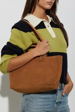 A.p.c. Drummer Small" Suede Bag