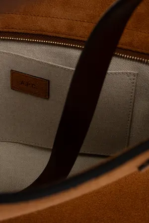A.p.c. Drummer Small" Suede Bag