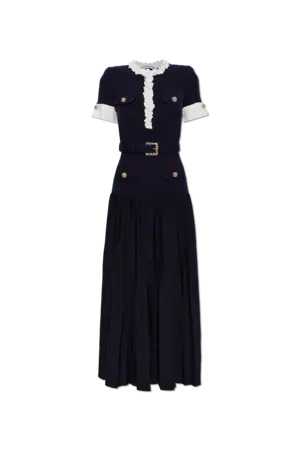 SELF-PORTRAIT Knit Dress With Embellishment
