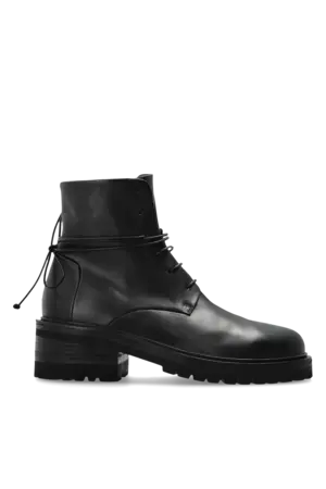 Marsèll Calzone Lace-up Leather Ankle Boots