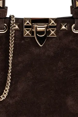 Valentino Garavani Suede Bag With Studs