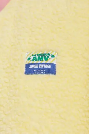 American Vintage Oversized Vest - Yellow