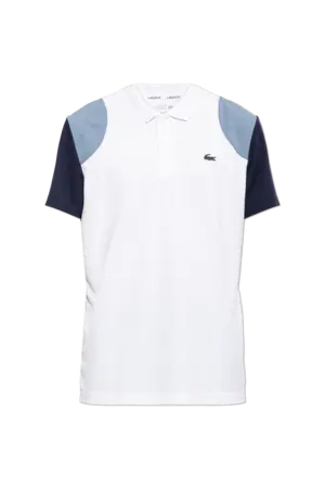 Lacoste Polo With Logo - White