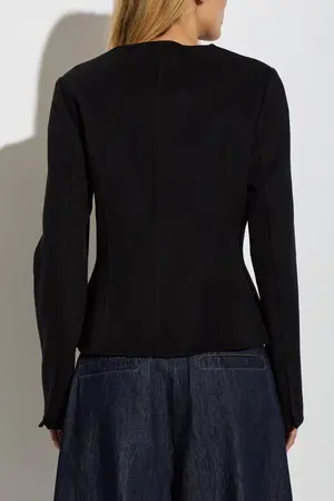 ARMA Lorena' Wool Jacket With Hammered Gold Buttons