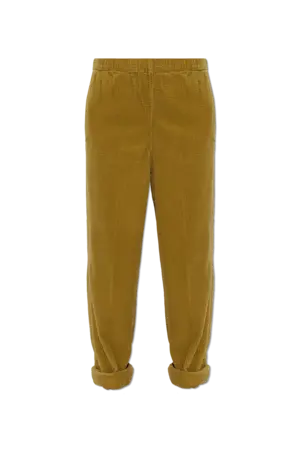 American Vintage Corduroy Trousers - Green