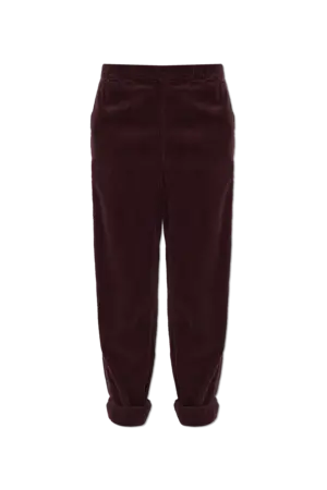 American Vintage Corduroy Trousers - Purple