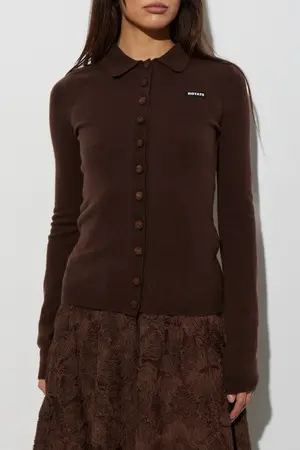 ROTATE BY BIRGER CHRISTENSEN Wool Cardigan